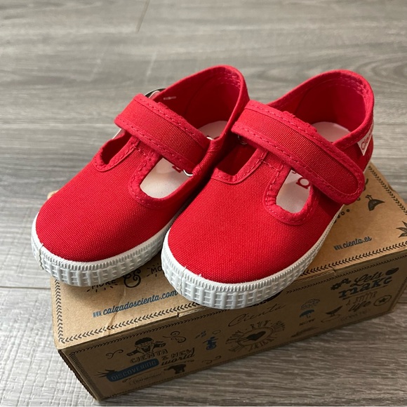 Cienta | Shoes | Nib Cienta Red Maryjane T Strap Shoes Toddler Girl Size 22 6 | Poshmark